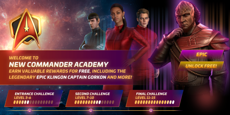 New Commander Academy | Star Trek Fleet Command by Scopely