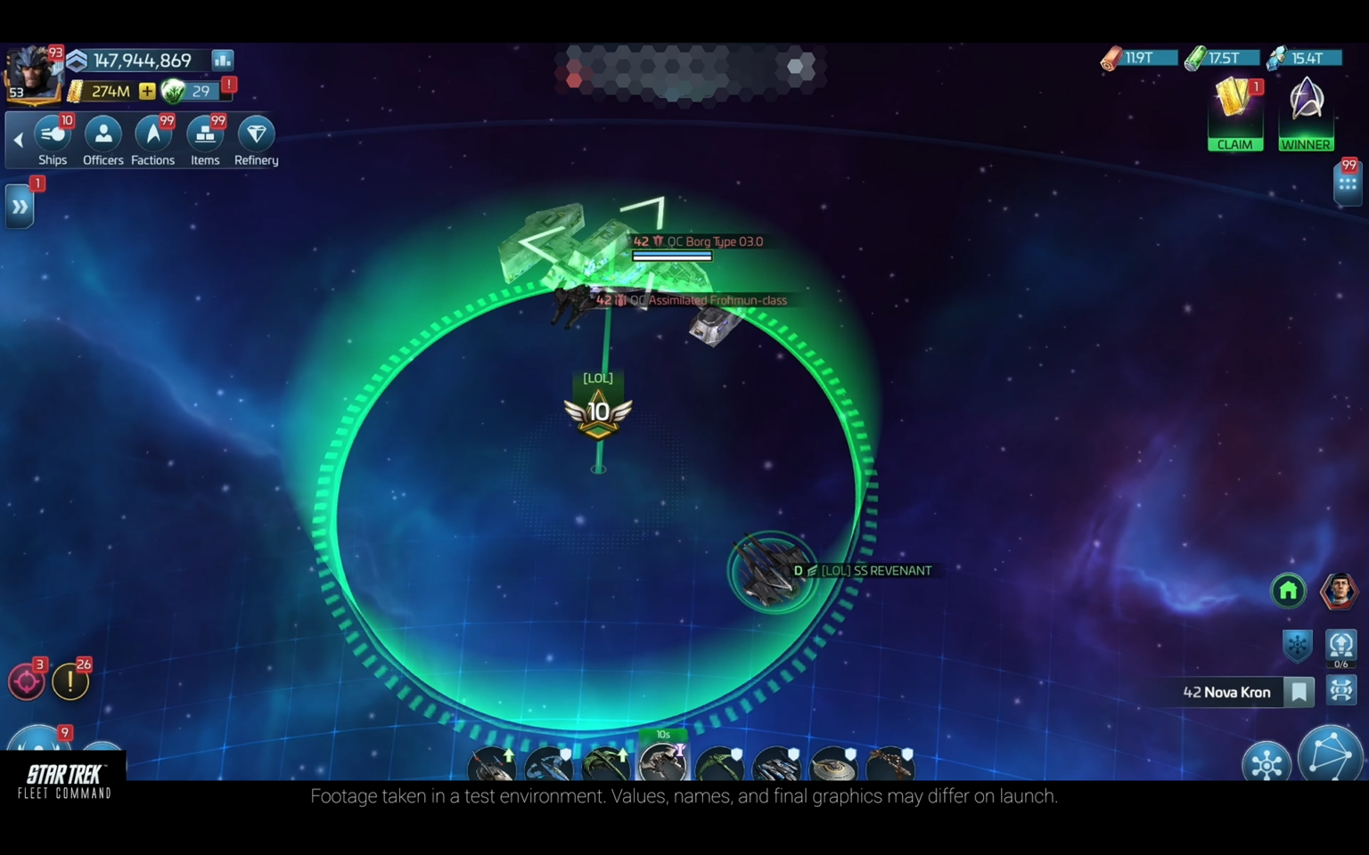 The SS Revenant: Mastering Continuum Space | Star Trek Fleet Command by ...