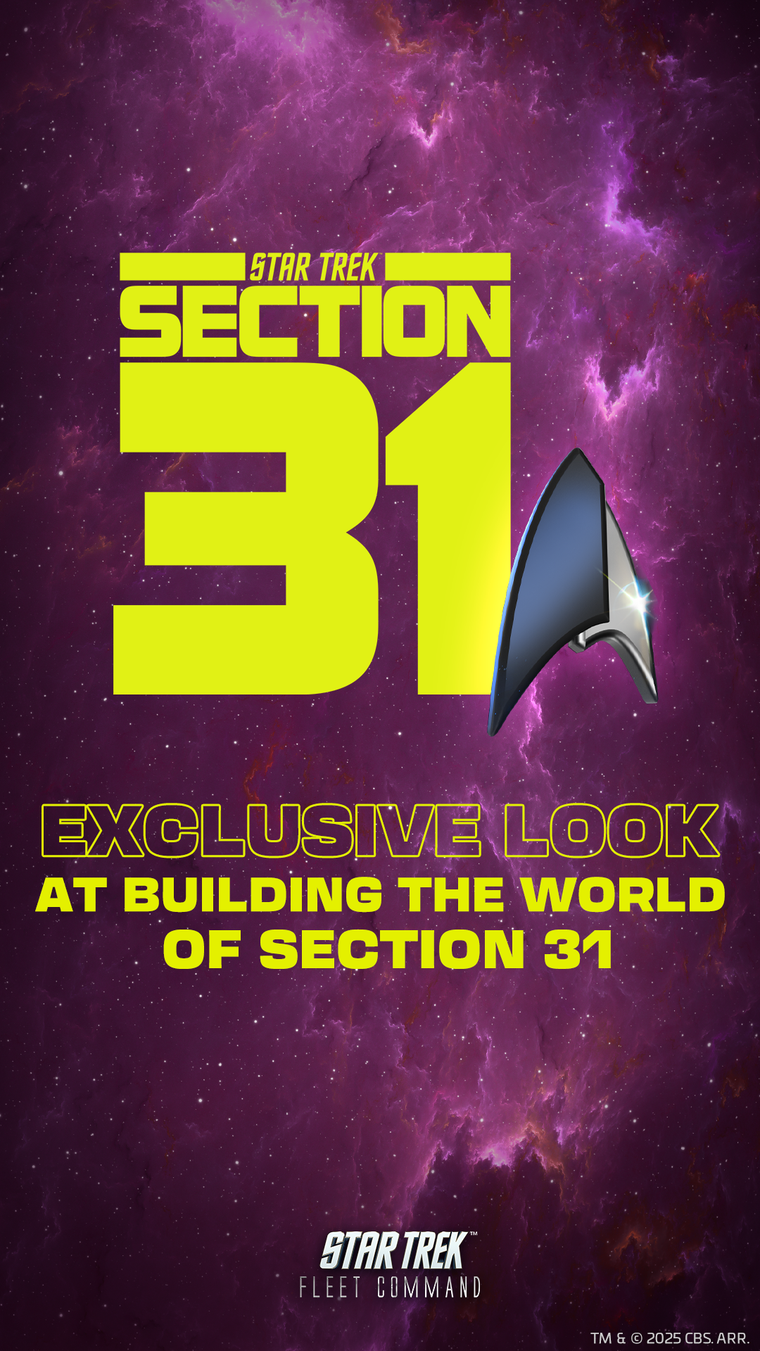 “Building the World of Section 31” | A Star Trek Fleet Command ...